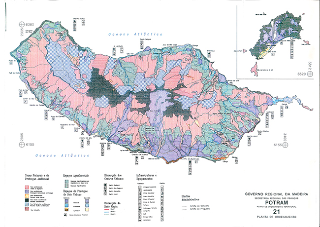 O ORDENAMENTO TERRITORIAL E URBANO DA ILHA DA MADEIRA – Estudo Prévio